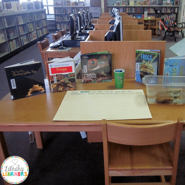 6 Sensational Spring Library Centers - Library Learners