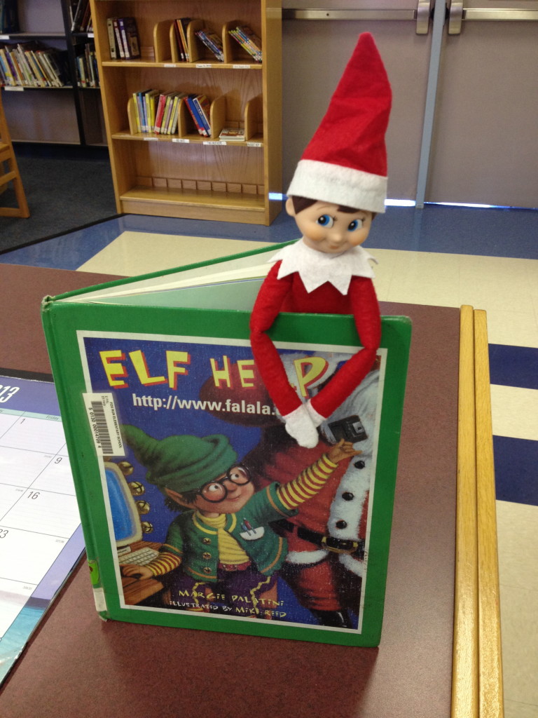 Elf on the Library Shelf, Day 3 - Library Learners