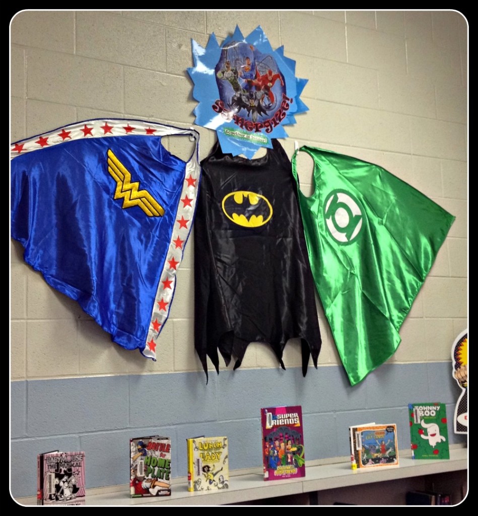 Super Hero in the Library! - Library Learners