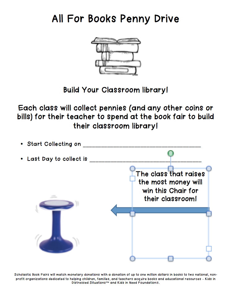 Penny Drive for your Scholastic Book Fair - Library Learners